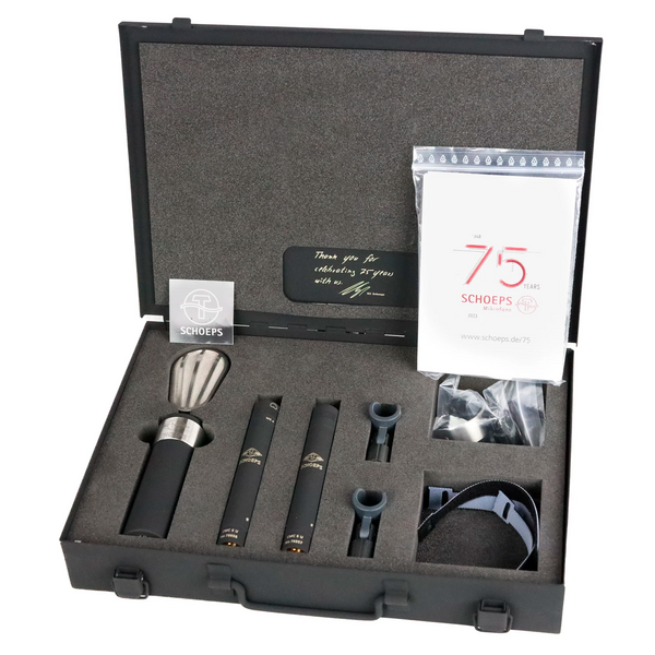 Schoeps All Black 75th Anniversary Studio Set – Audio Gate International
